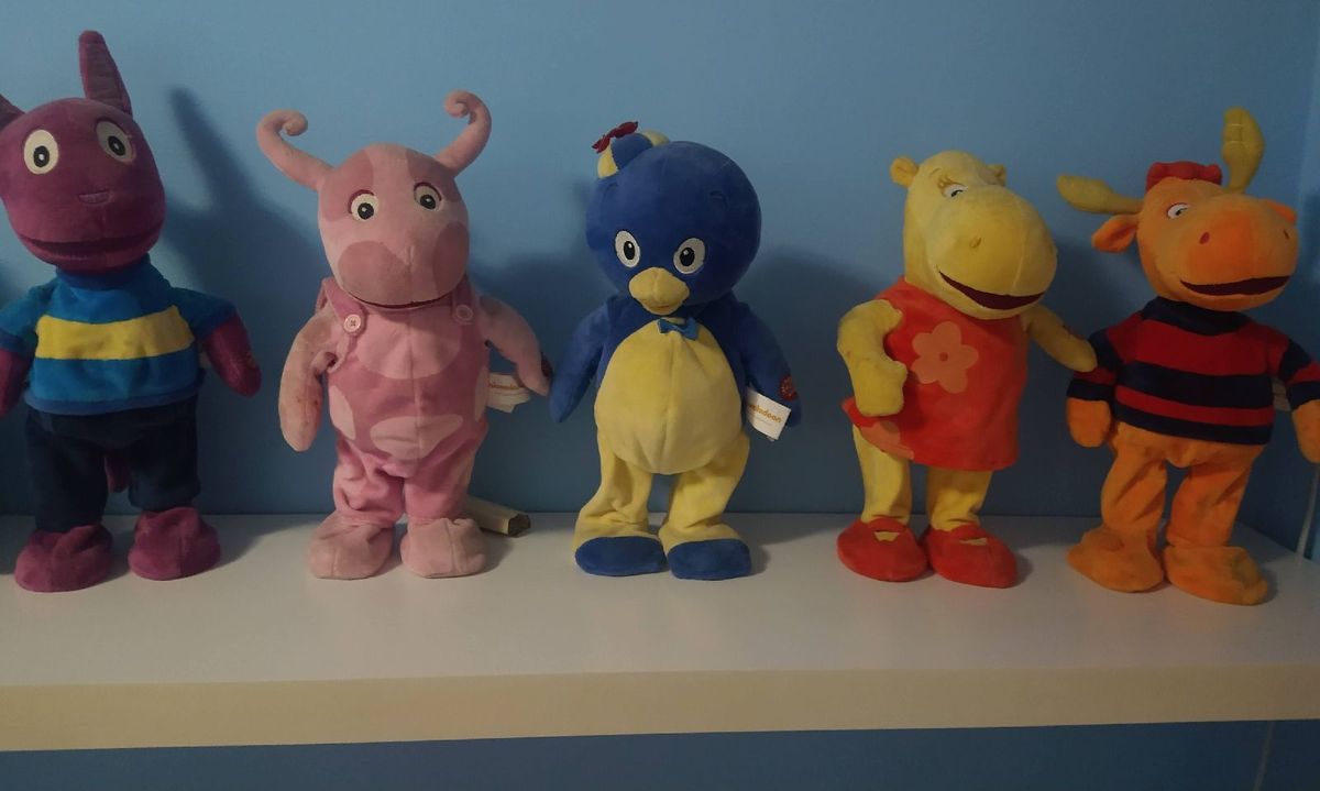 Kit com 5 Backyardigans Musical | Pelúcia Bbr Toys Usado 54175459 | enjoei