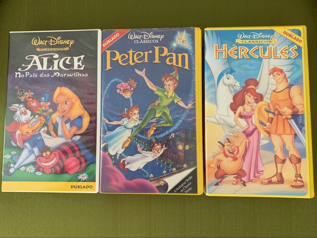 Kit com 6 Vhs Disney | Item Infantil Disney Usado 40909758 | enjoei