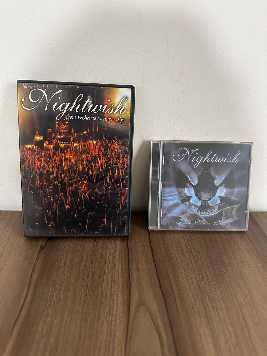 Kit com Dvd e Cd - Nightwish | Item de Música Usado 107584042 | enjoei