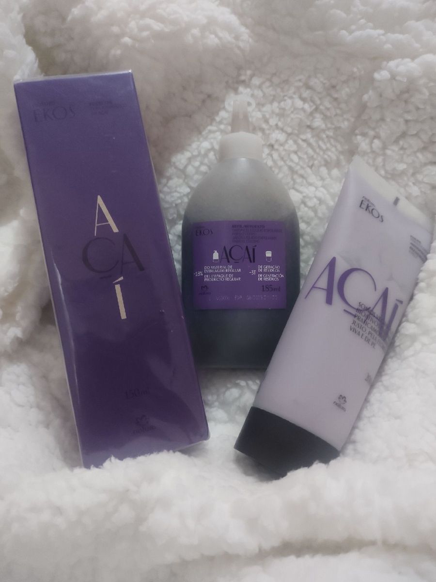 Kit Completo Açaí | Perfume Feminino Natura Nunca Usado 80120212 | enjoei