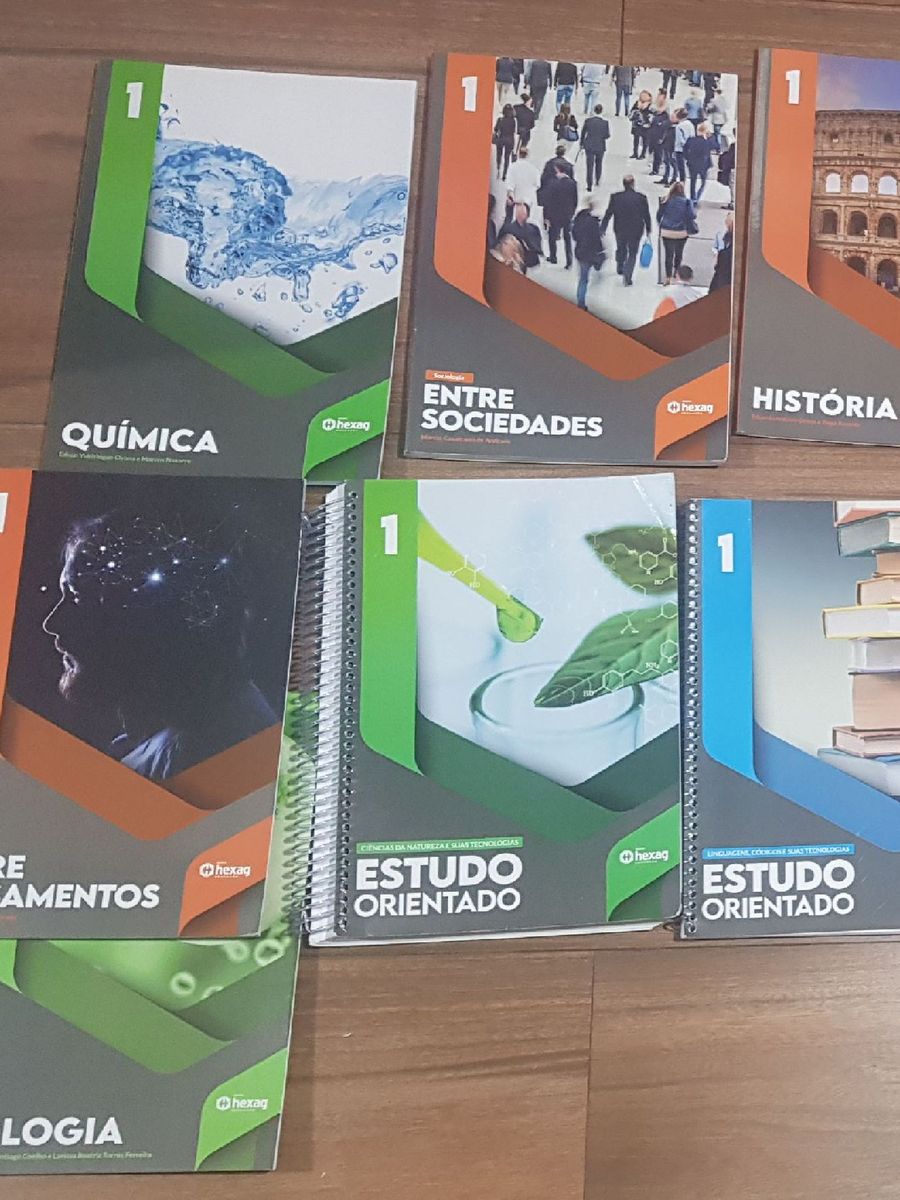 Kit Completo Apostilas Hexag Medicina 2021 | Livro Hexag Usado 76725022 ...