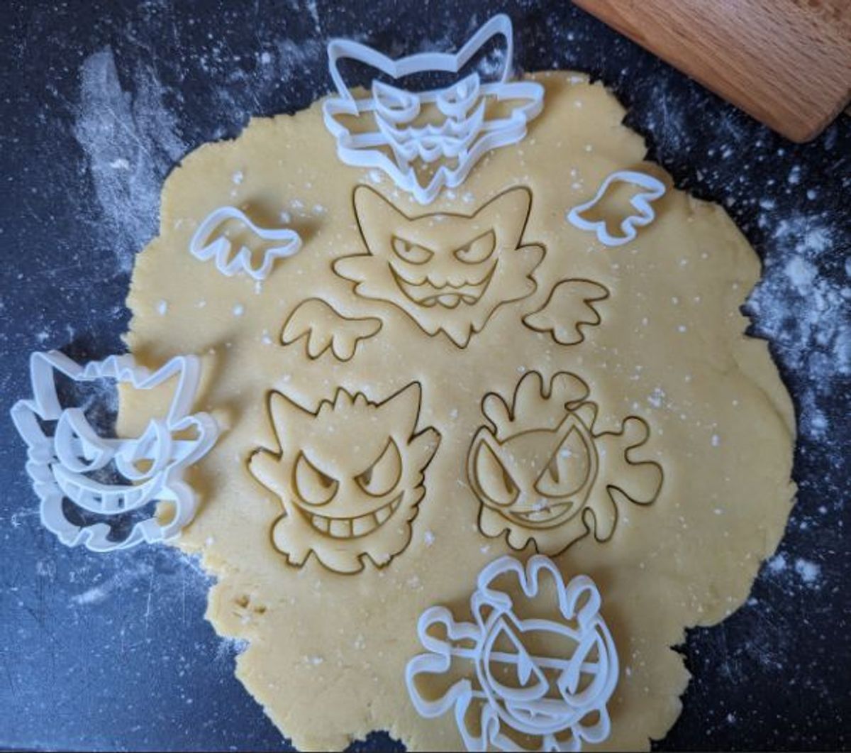 Kit Cortadores de Biscoito Bolacha Fondant Pokemon Specter | Móvel de ...