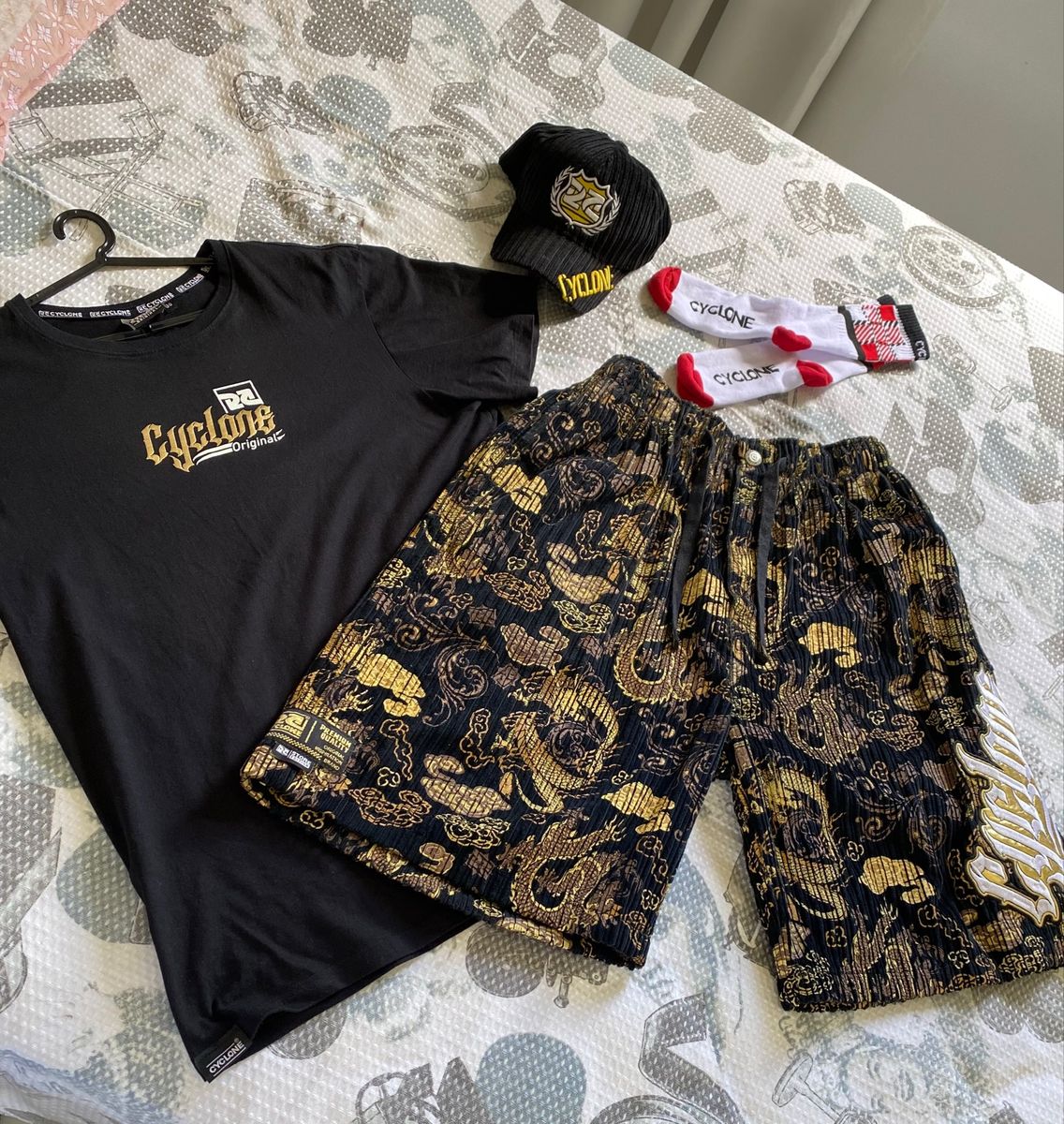 Kit Cyclone Oriental Original. | Bermuda Masculina Cyclone Usado ...