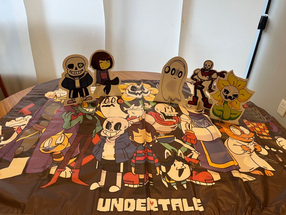 Kit de Decoração de Festa Undertale | Item Infantil Usado 95430181 | enjoei
