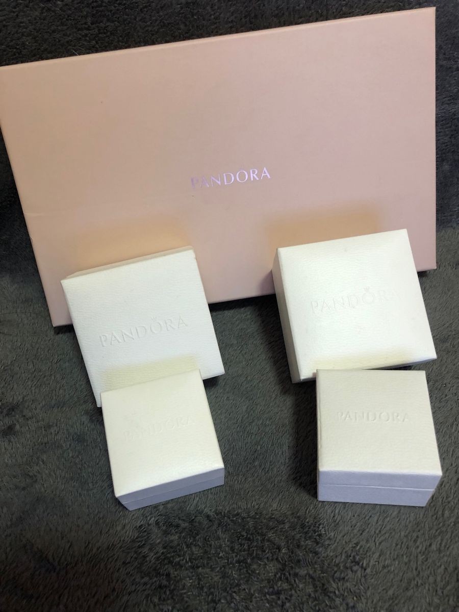 Kit de Embalagens Pandora | Jóia Feminina Pandora Usado 83074663 | enjoei