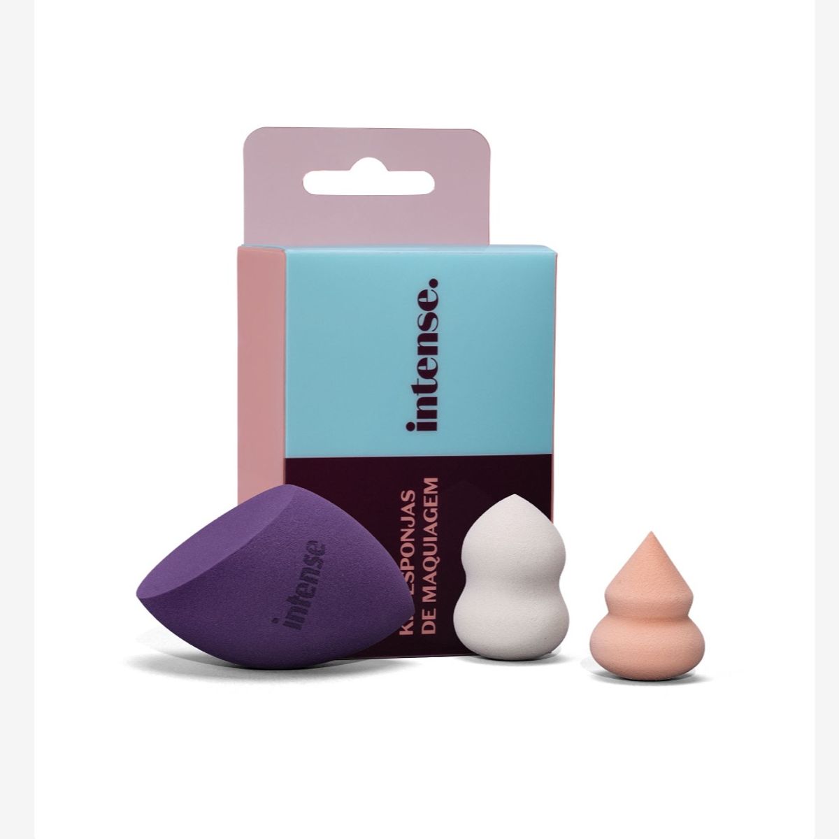 Kit de Esponja Maquiagem O Boticário Intense | Maquiagem Feminina O ...