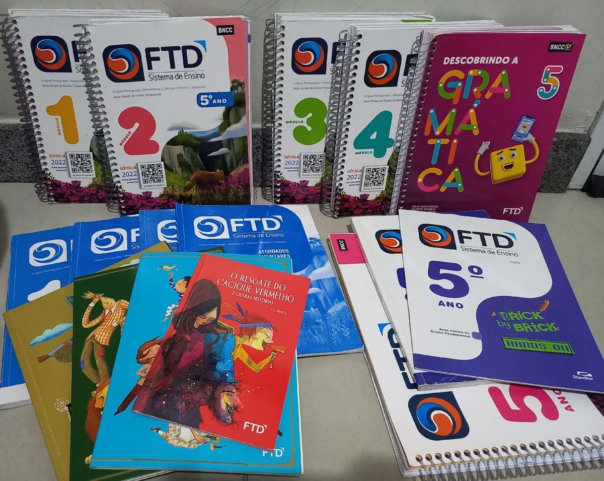 Kit de Livros Ftd Sistema de Ensino 5 Ano | Livro Ftd Usado 81682718 ... Kit de Livros Ftd Sistema de Ensino 5 Ano | Livro Ftd Usado 81682718 ...
