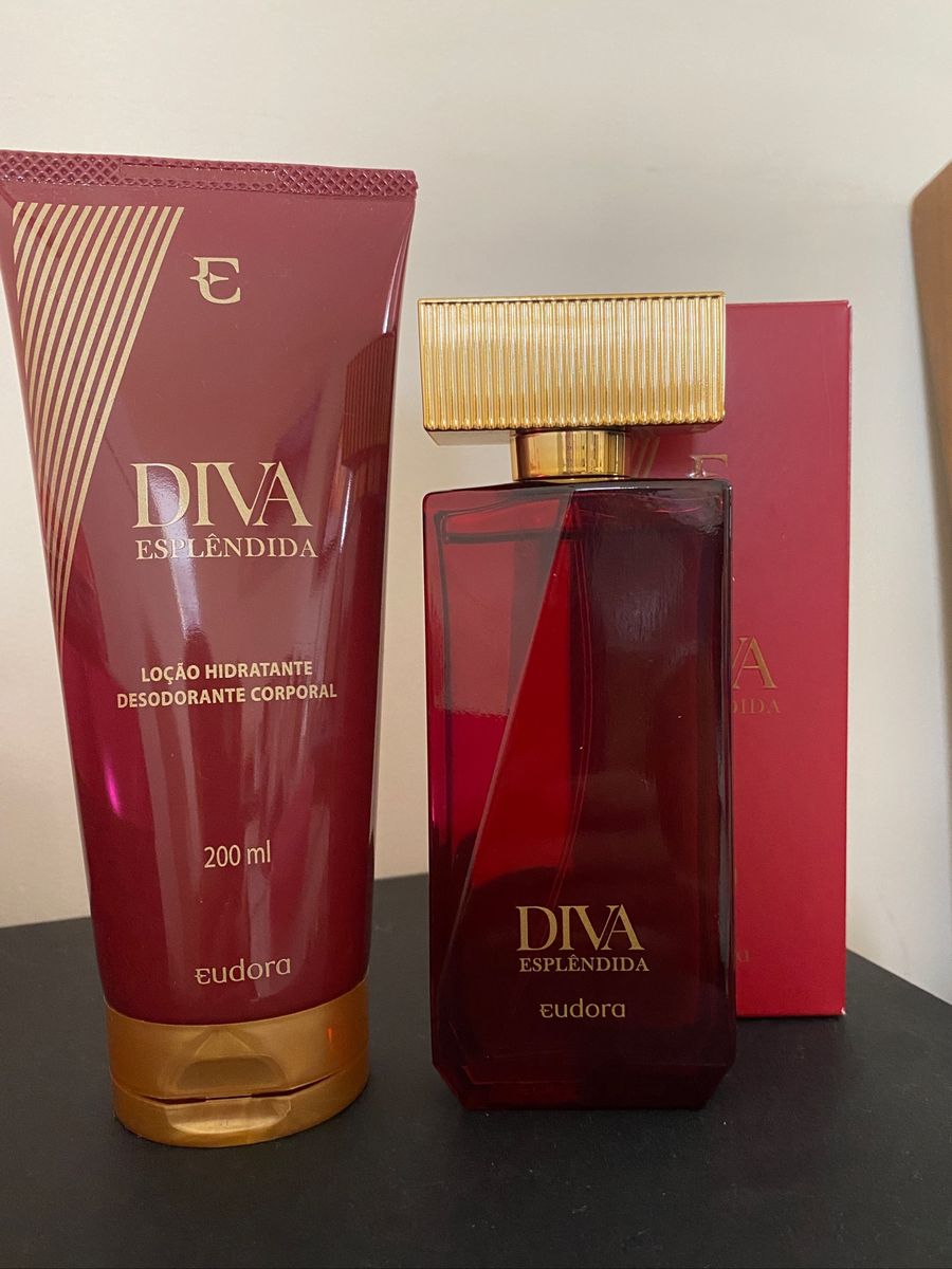 Kit Diva Esplêndida Eudora | Perfume Feminino Eudora Usado 70283035 ...