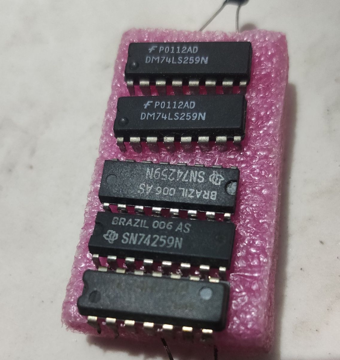 Kit Dm74ls259n Circuito Integrado Dip - 74ls259 | Computador Desktop Dm74ls259n Circuito ...