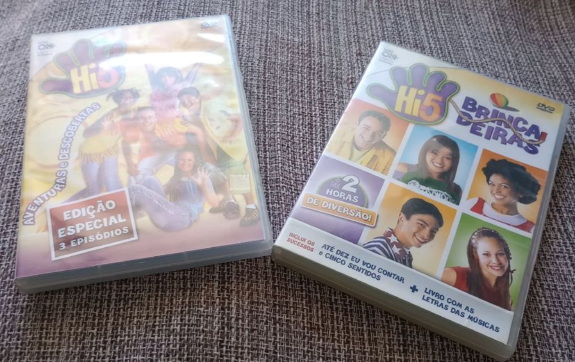 Kit Dvd Hi5 Aventuras e Brincadeiras | Brinquedo Dvd Usado 76589735 ...