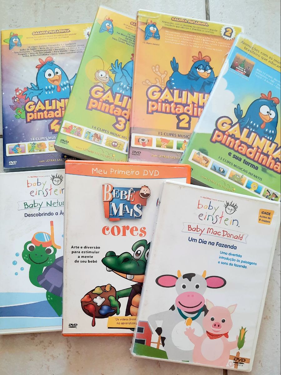 Kit Dvd Infantil | Brinquedo para Bebês Dvd Usado 68817753 | enjoei