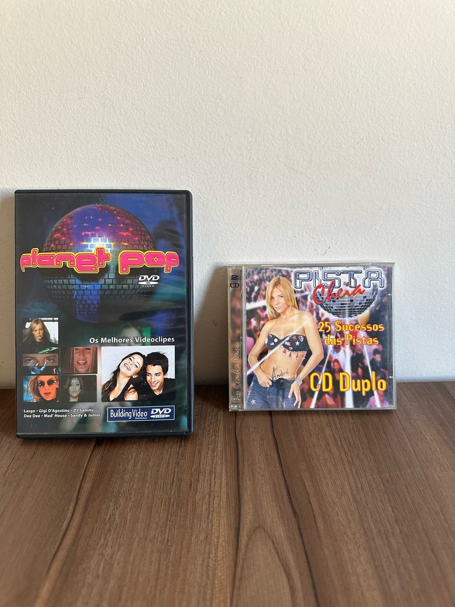 Kit Dvd Planet Pop e Cd Duplo Pista Cheia | Item de Música Usado ...