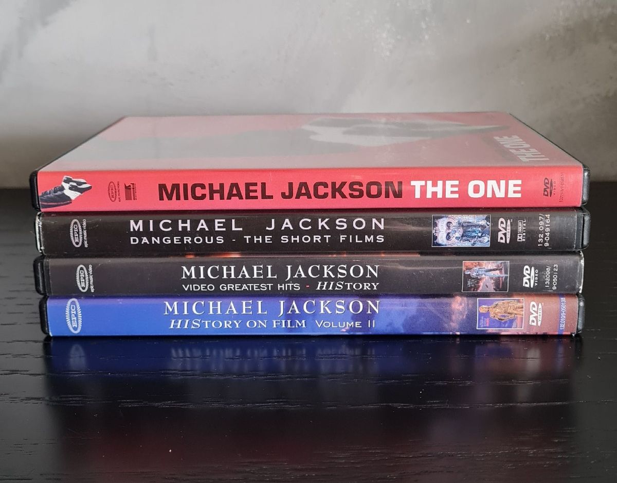 Kit Dvds Originais Michael Jackson | Item de Música Usado 80556039 | enjoei