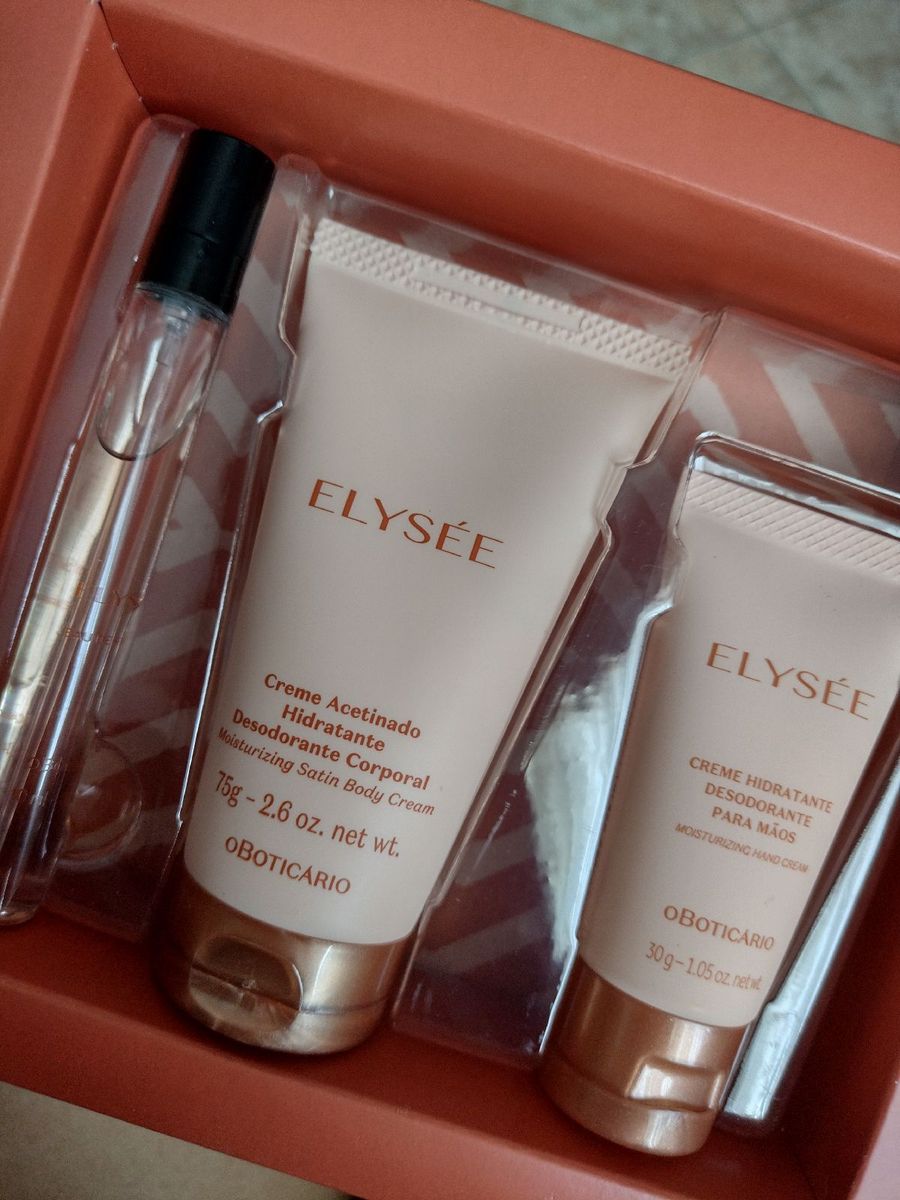 Kit Elysée | Cosmético Feminino O Boticário Nunca Usado 84110325 | enjoei