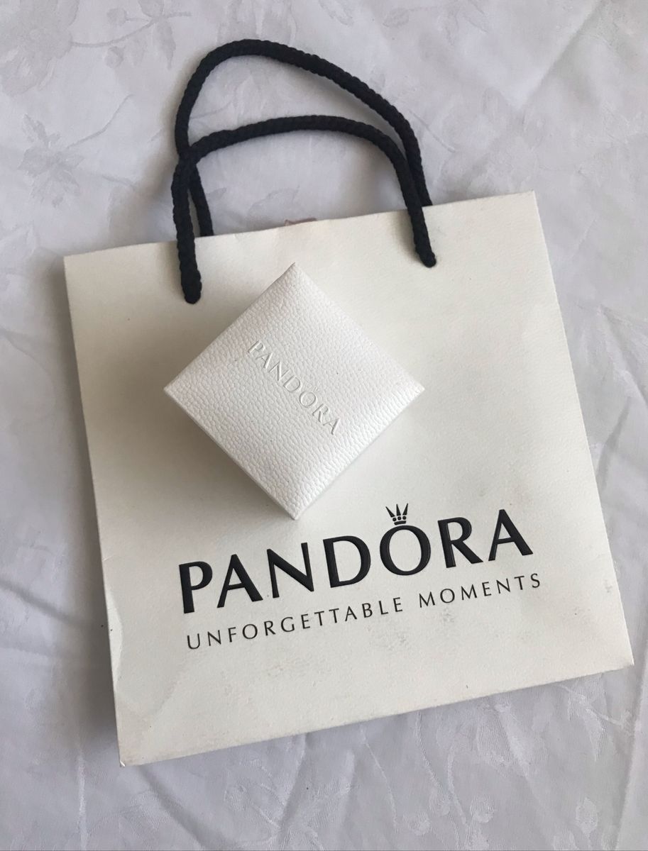 Kit Embalagem Pandora- 1 Caixa para Anel e Uma Sacolinha | Produto ...