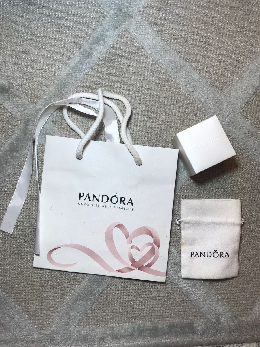 Kit Embalagem Pandora | Jóia Feminina Pandora Usado 100174496 | enjoei