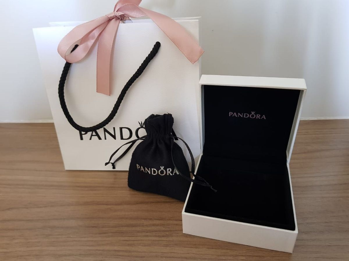 Kit Embalagem Presente Pandora | Jóia Feminina Pandora Nunca Usado ...