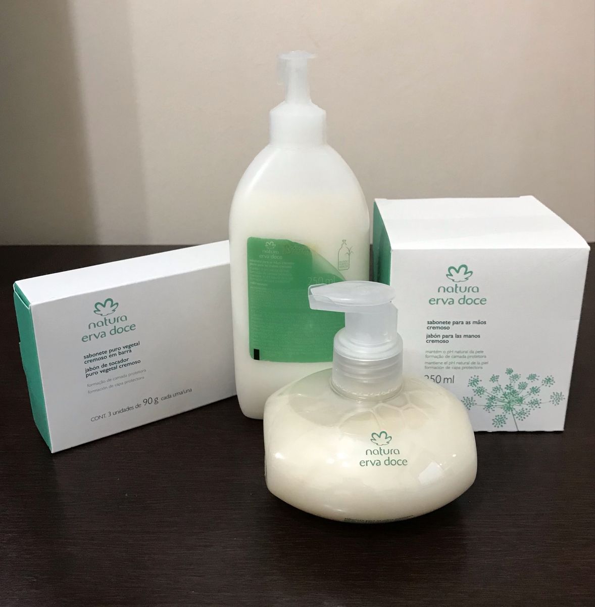 Kit Erva Doce de Natura | Cosmético Feminino Natura Nunca Usado ...