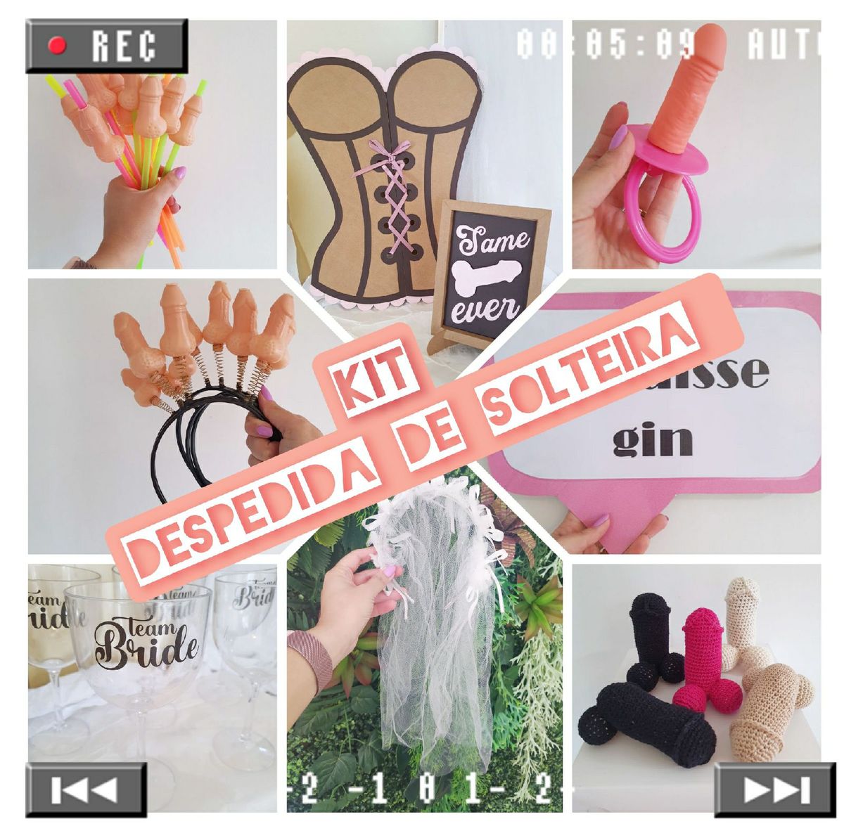 Kit Festa Despedida de Solteira | Cacareco Usado 96473209 | enjoei