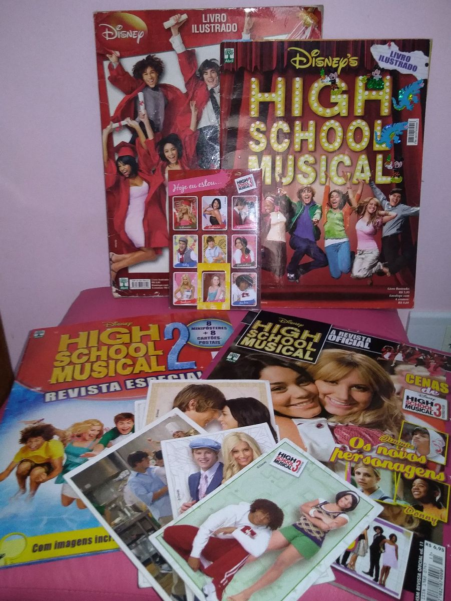Kit High School Musical | Item de Papelaria Disney Usado 35595844 | enjoei