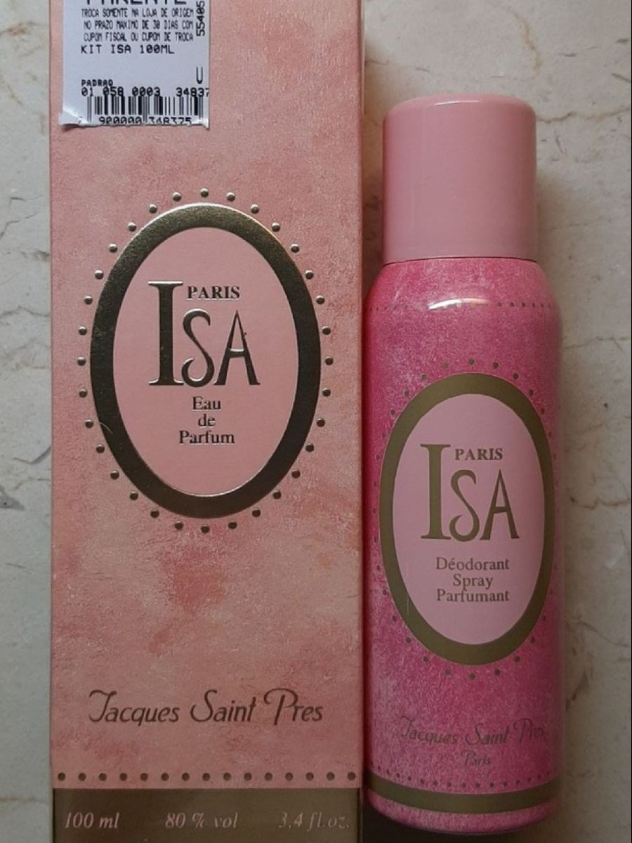 Kit Isa Eau de Parfum + Desodorante | Perfume Feminino Ulric De Varens ...