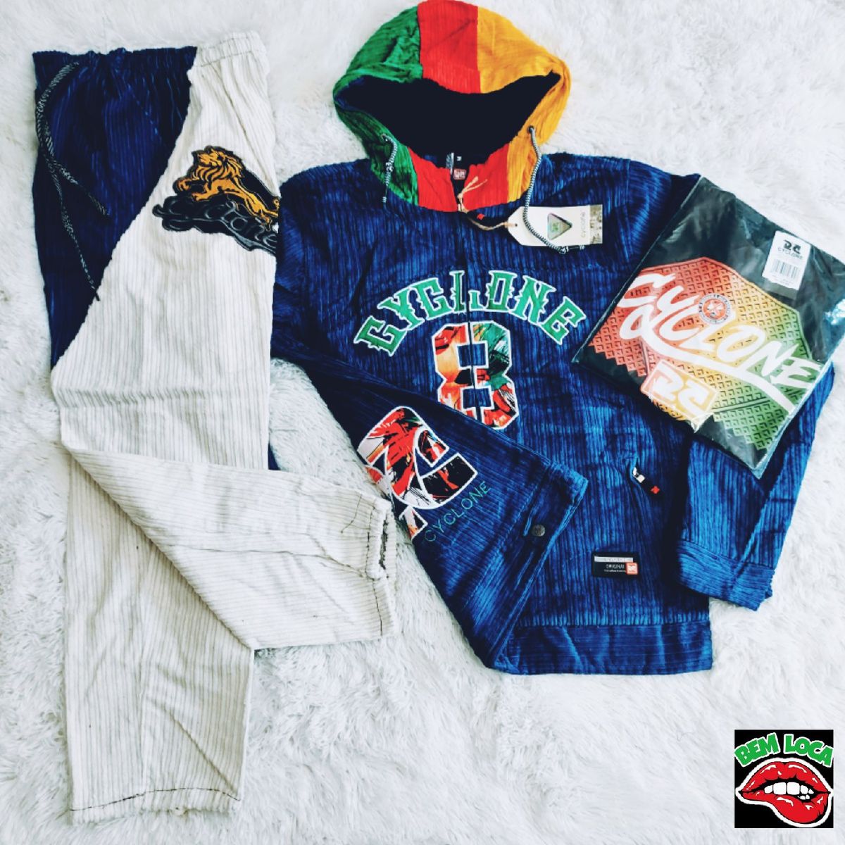 Kit Jaqueta Cyclone Veludo+ Calça + Camisa Algodão | Casaco Masculino ...