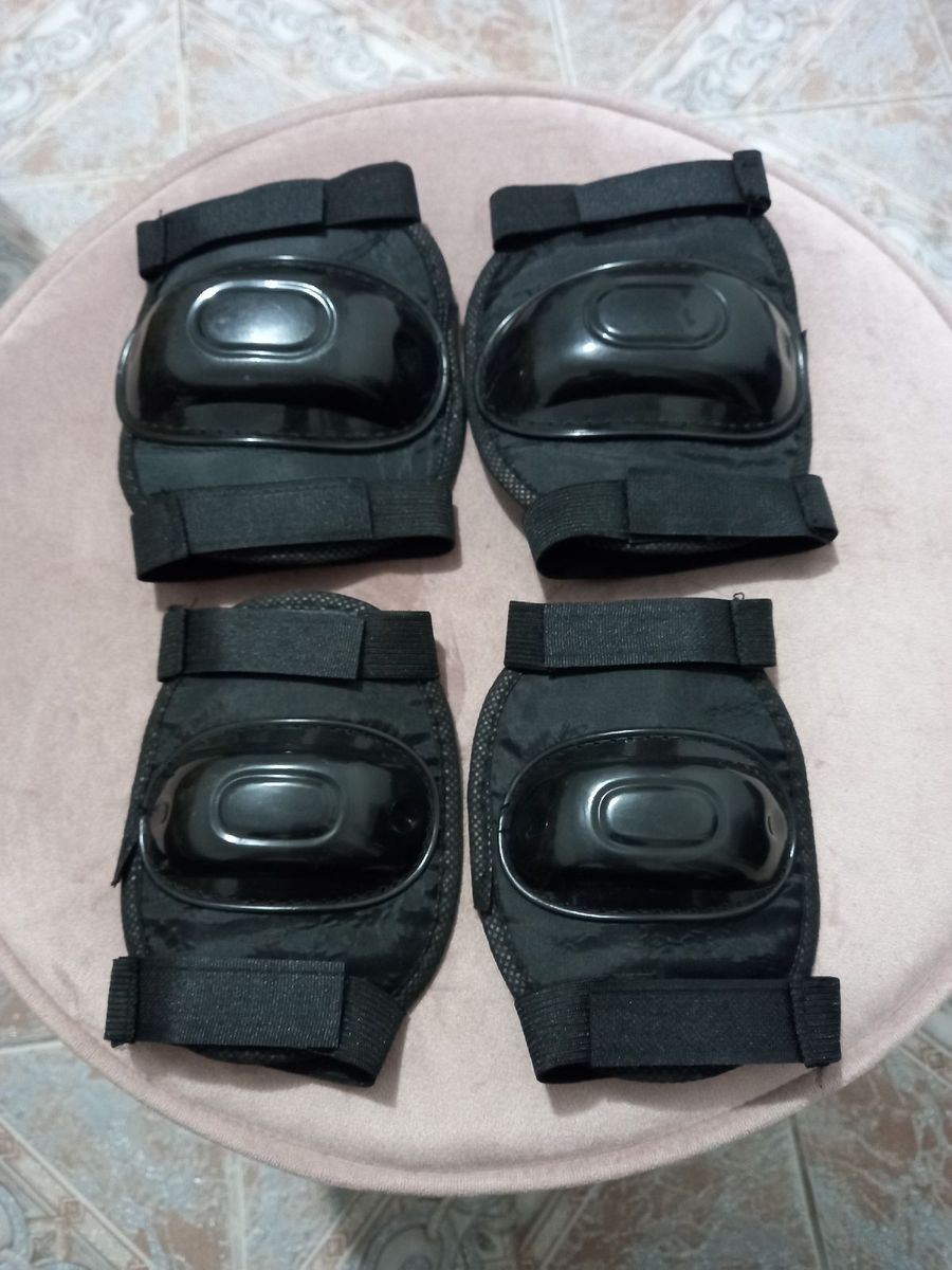 Kit Joelheira e Cotoveleira Infantil | Item Infantil Protetor Usado ...