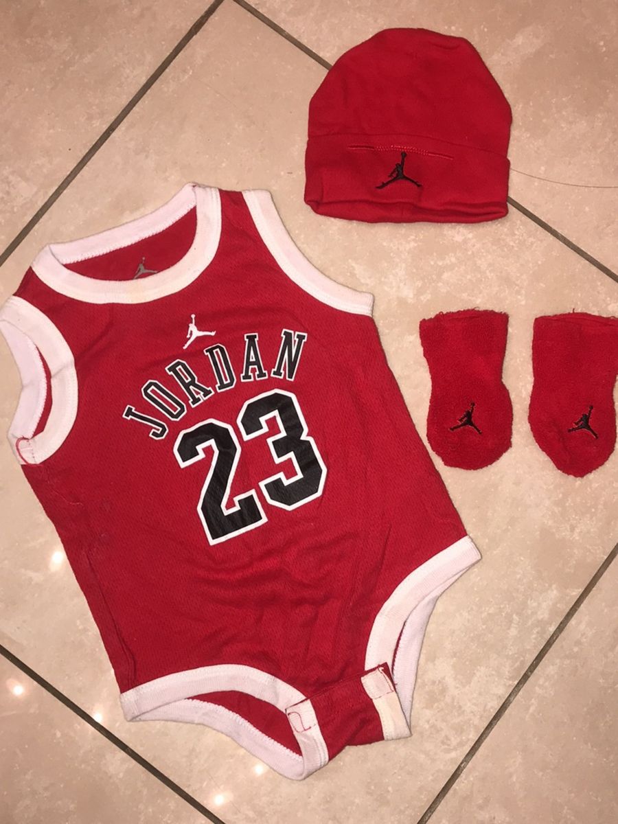 Kit Jordan Body Meias e Touca Usado Importado | Roupa Infantil para ...