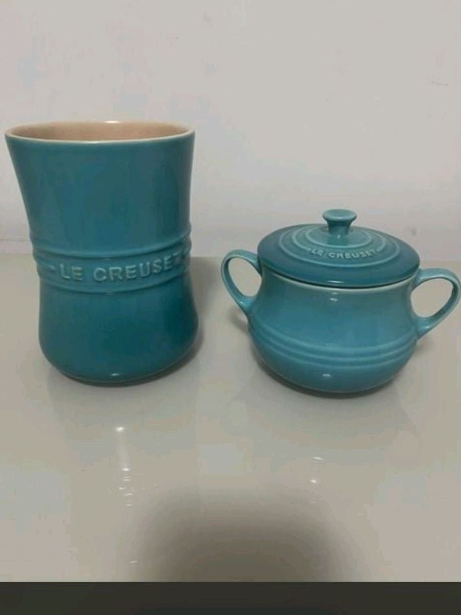 Kit Le Creuset Pote de Utensílios e Açucareiro | Móvel de Cozinha Le ...