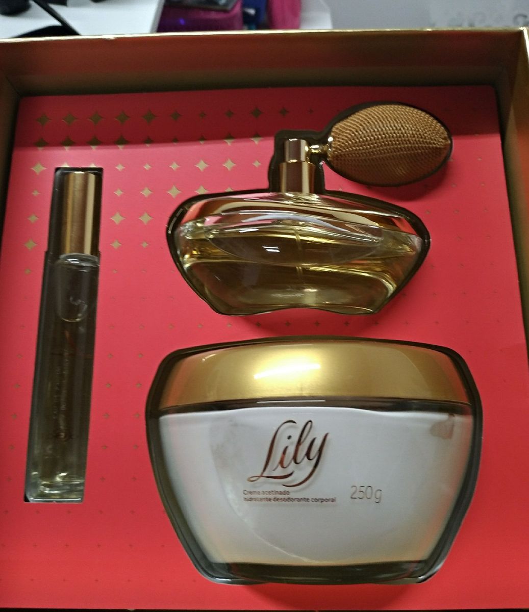 Kit Lily Boticário | Perfume Feminino O Boticario Nunca Usado 31748546 ...