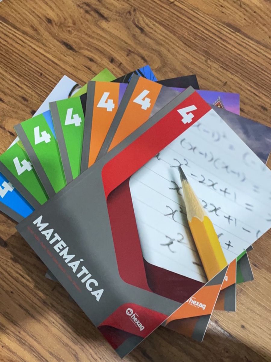 Kit Livro 4 Hexag Medicina Pré Vestibular 2021 | Livro Hexag Medicina ...