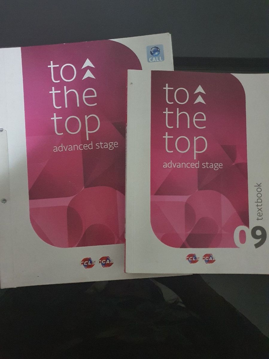 Kit Livros Ccaa To The Top 9 | Livro Ccaa Usado 79056092 | enjoei