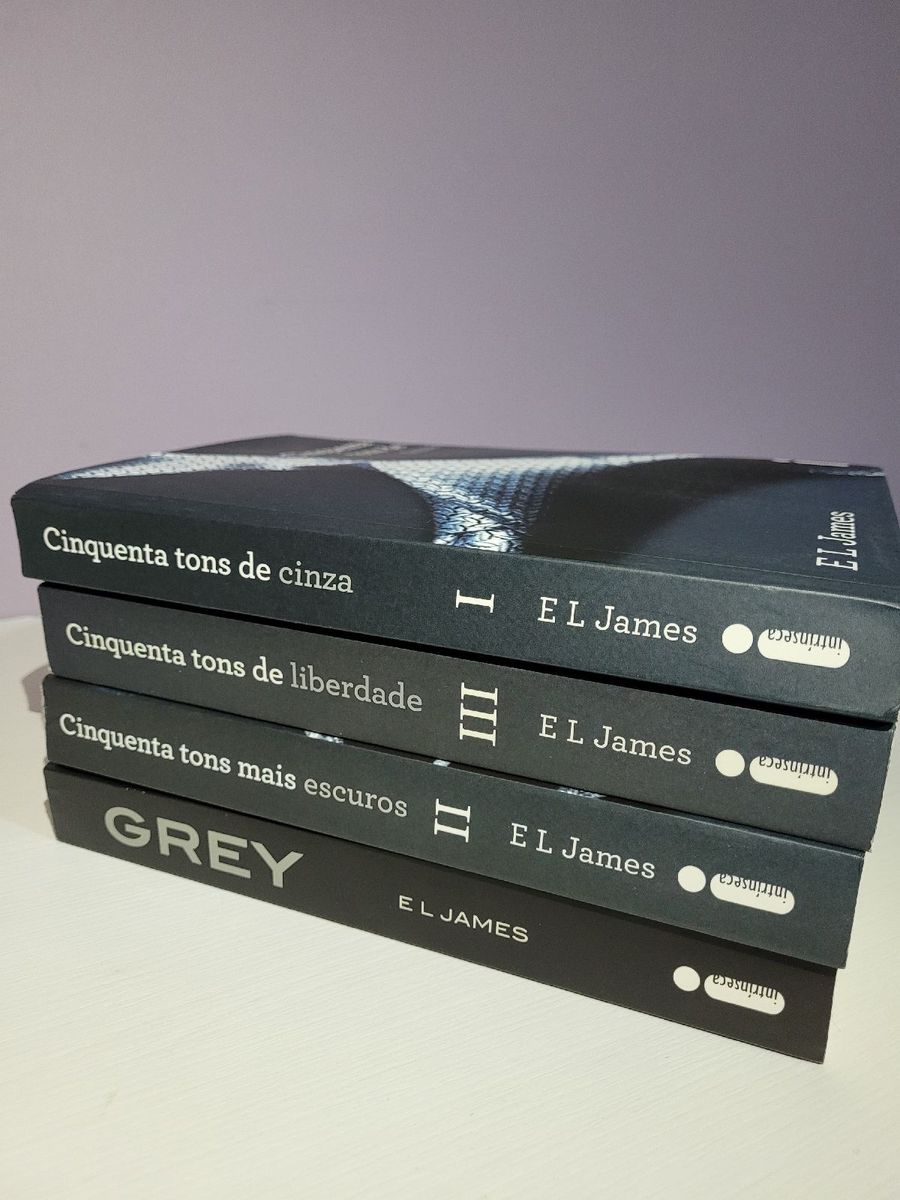 Kit Livros Trilogia 50 Tons de Cinza | Livro Usado 85554222 | enjoei