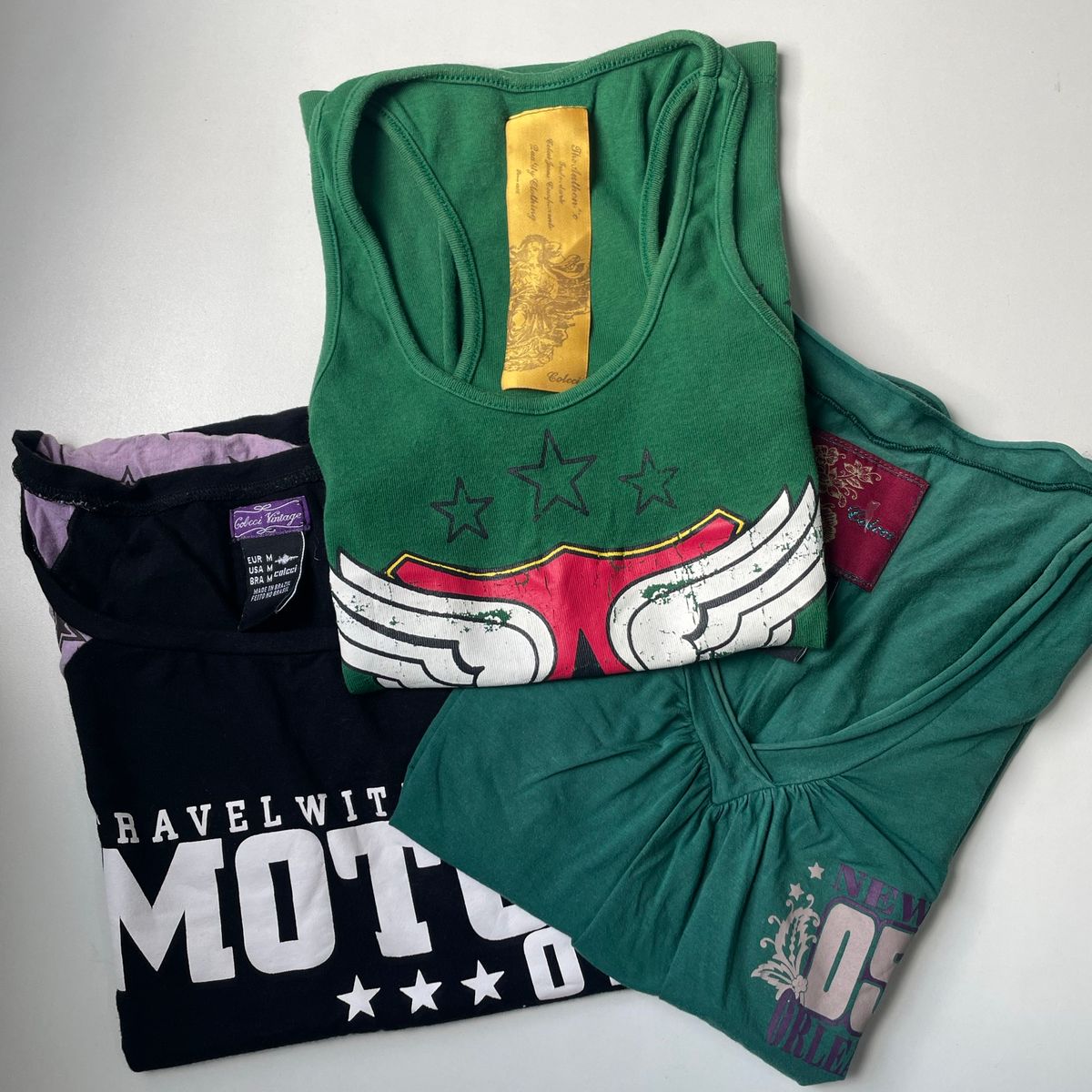 Kit/lote Blusas Y2k Anos 2000 Colcci | Blusa Feminina Colcci Usado ...
