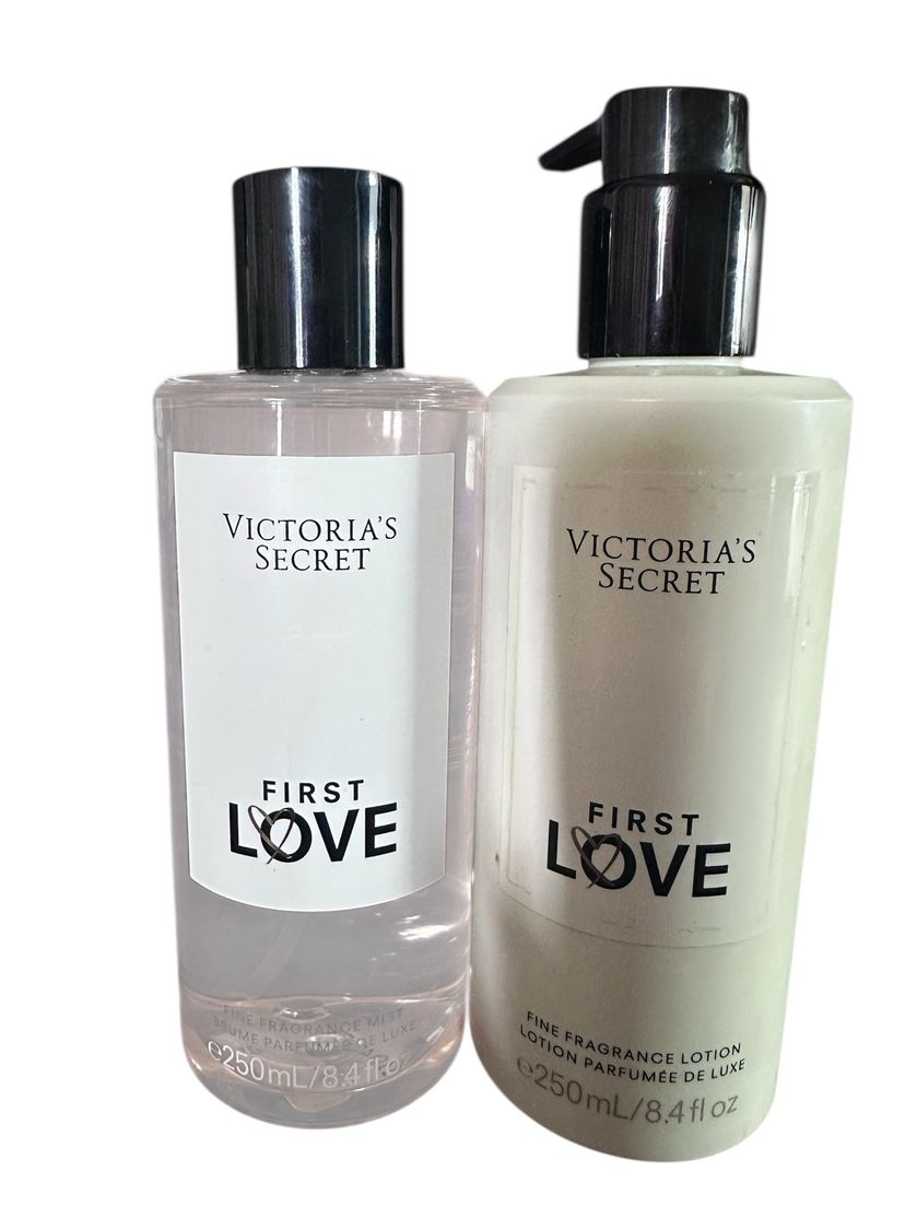 Kit Love First com Hidratante Corporal e Body Splash da Victorias ...