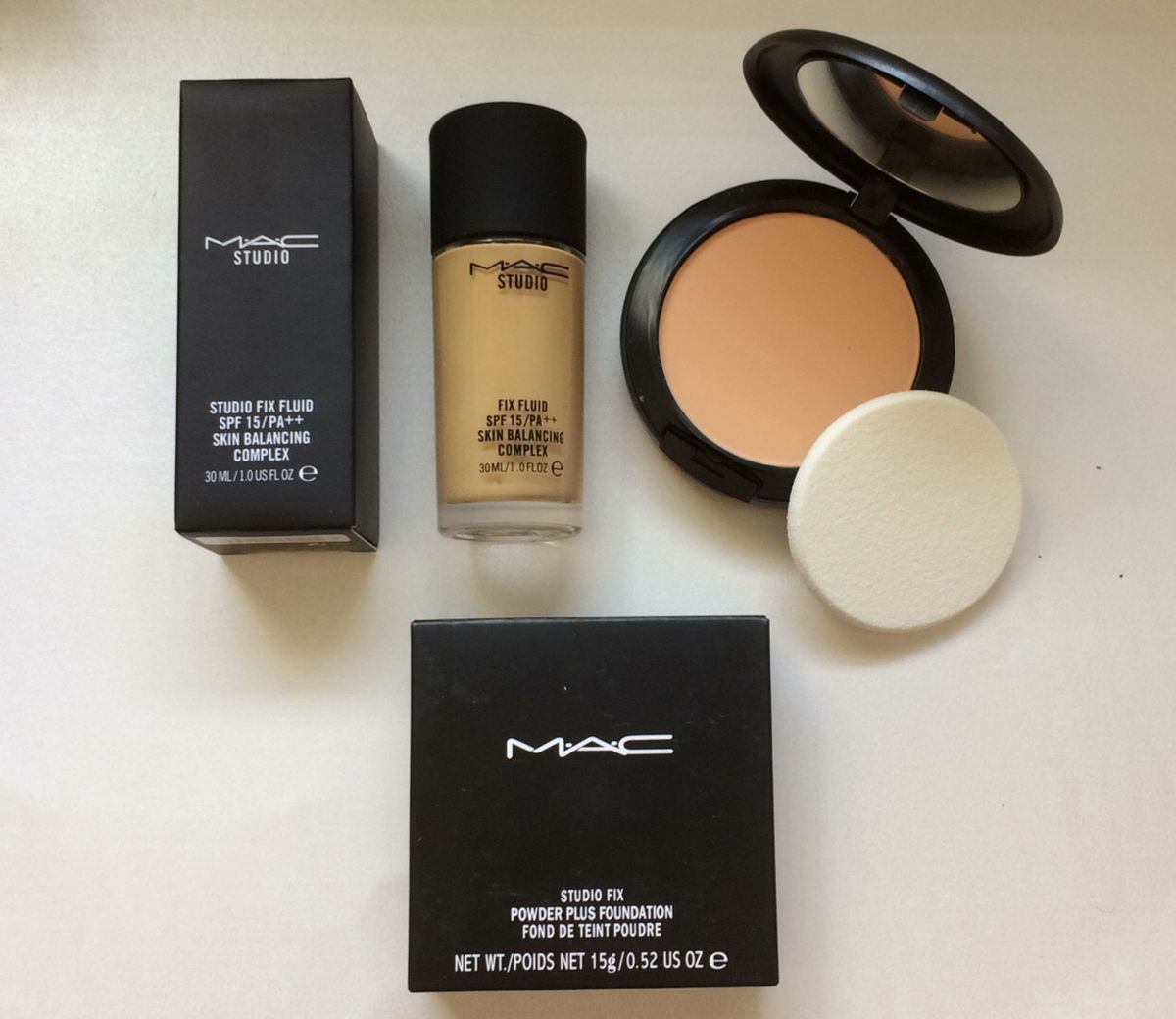 Kit Mac Base + Pó Studio Fix Mac Nc30 | Maquiagem Feminina Mac Nunca ...