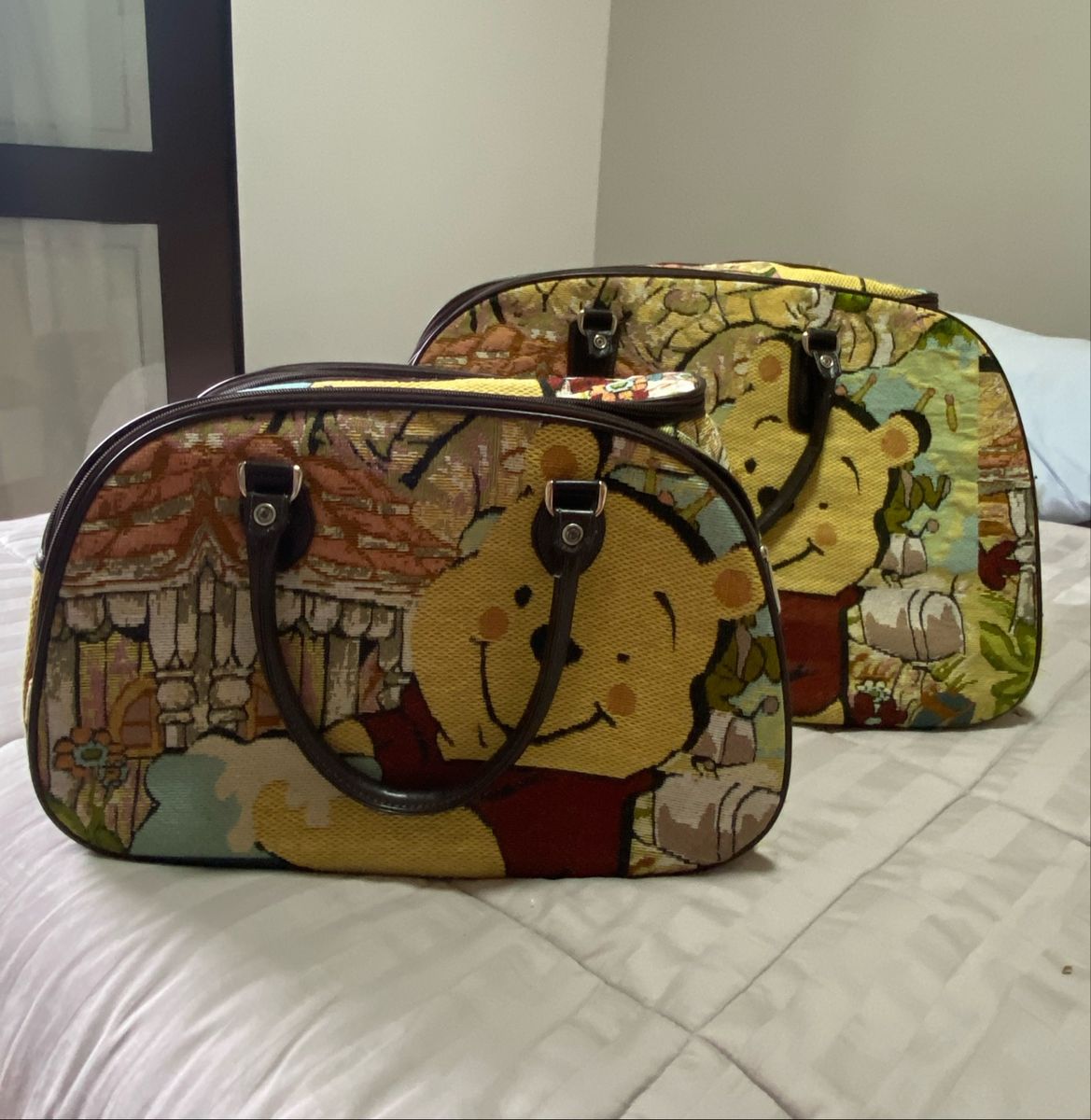 Kit Mala Ursinho Pooh | Bolsa de mão Feminina Usado 65527318 | enjoei