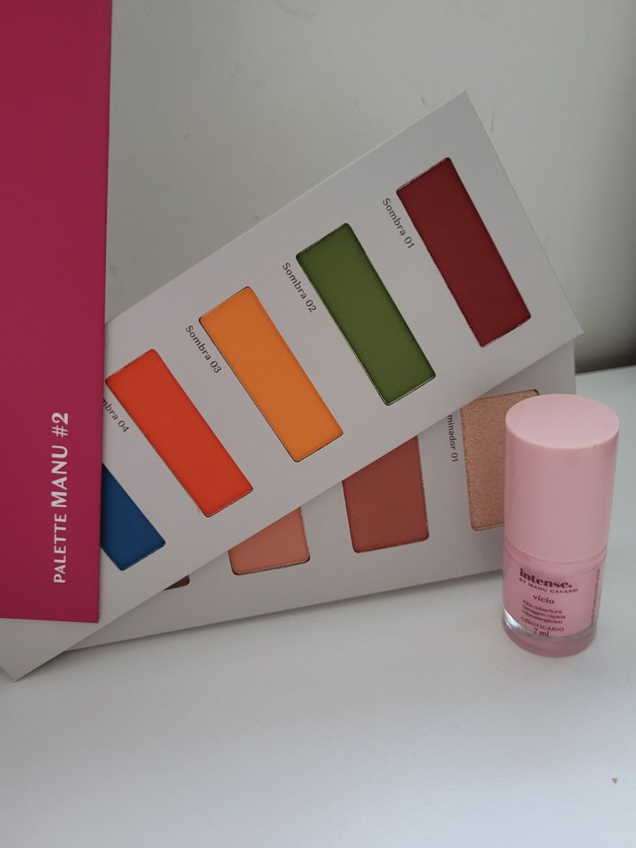 Kit Manu: Palette Multifuncional Manu #2 Intense By Manu Gavassi - O ...