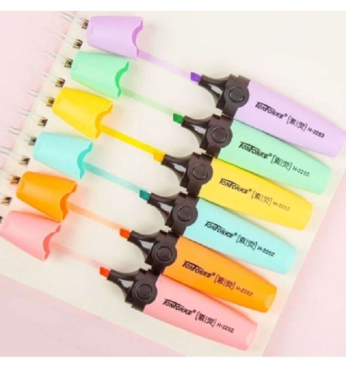 Kit Marca Textos Coloridos | Item de Papelaria Importado Nunca Usado ...