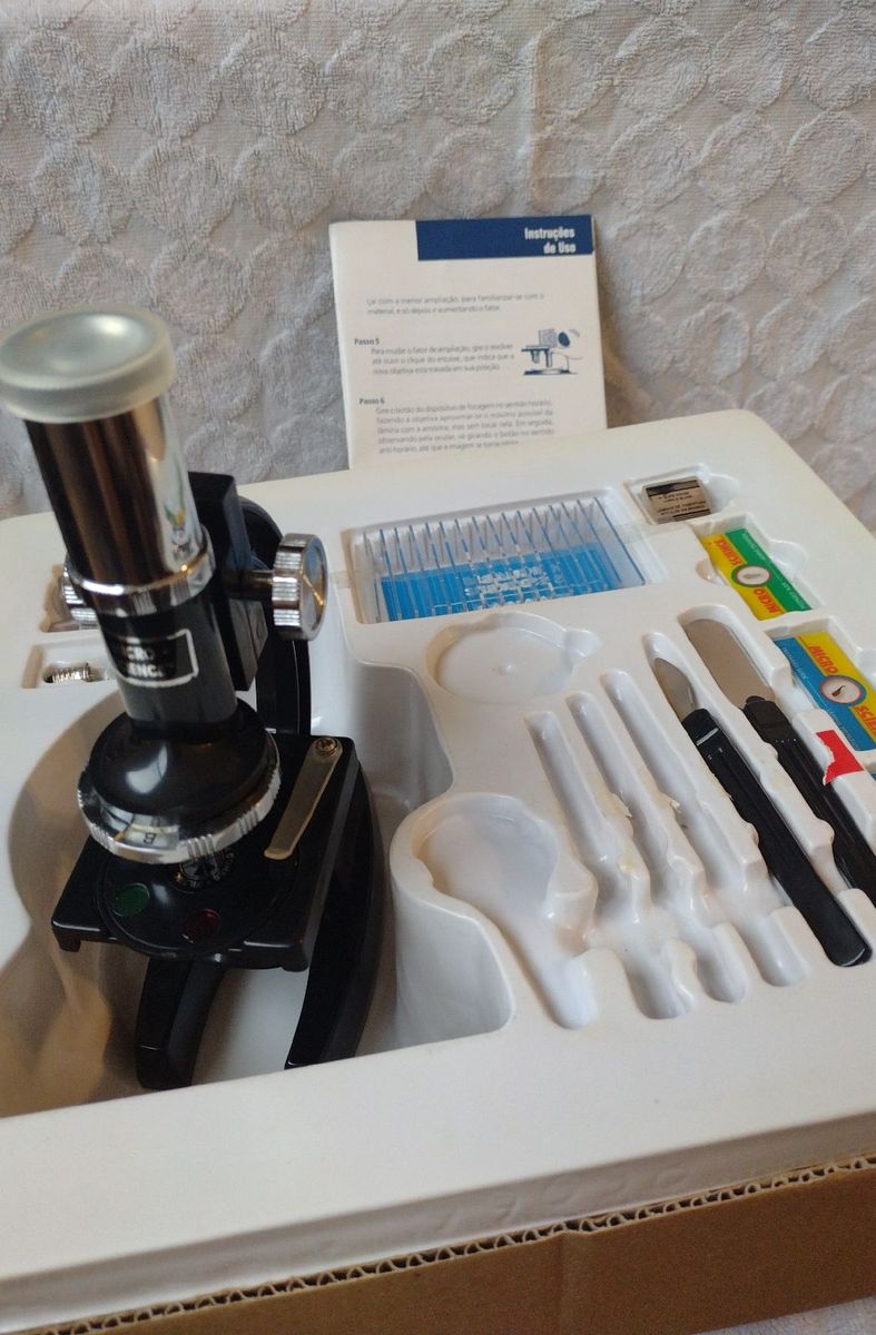 Kit Microscópio | Brinquedo Micro Science Usado 96955210 | enjoei