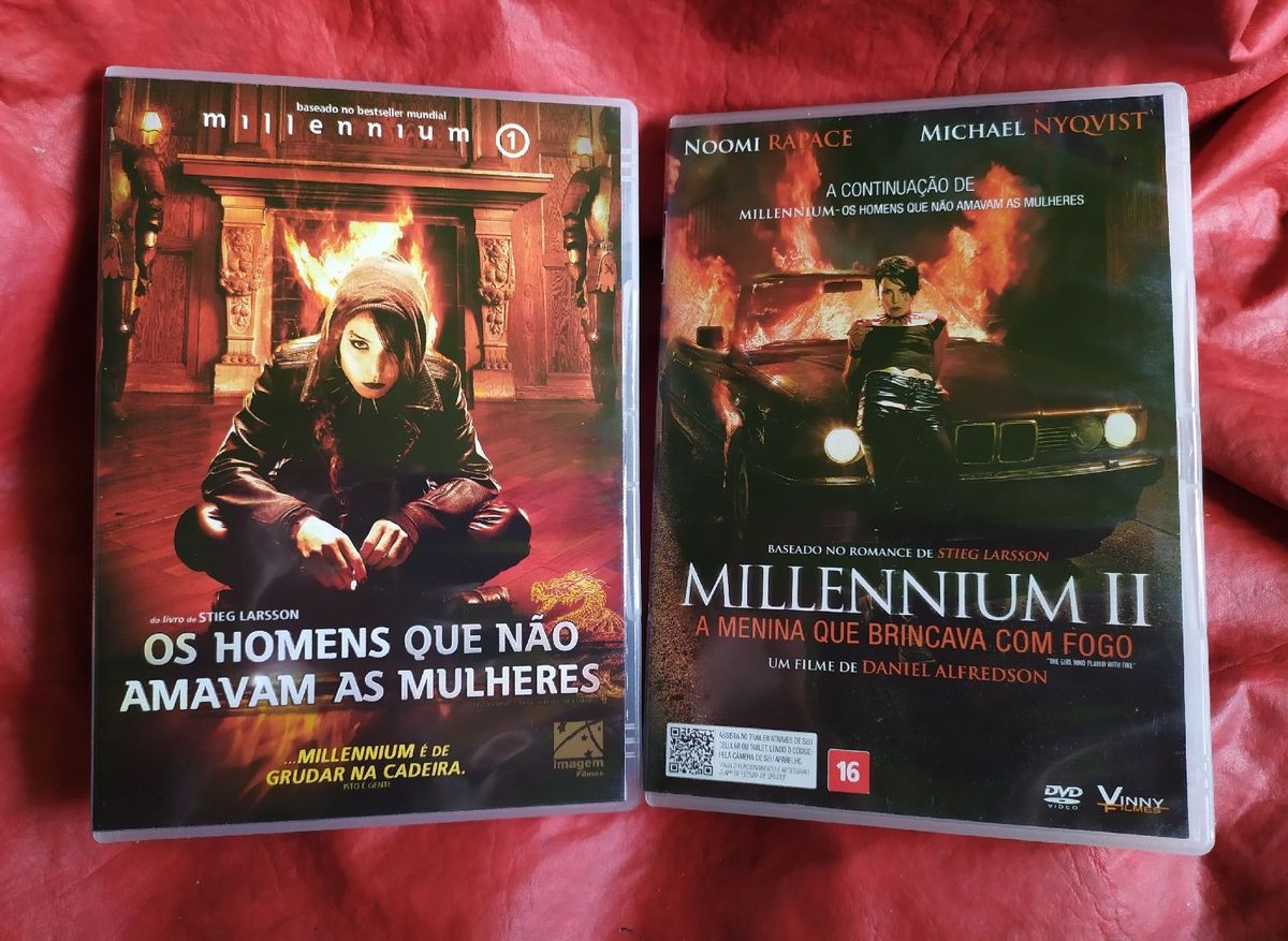 Kit Millenium 1 e 2 Filmes Originais | Filme e Série Dvd Usado 81220080 | enjoei