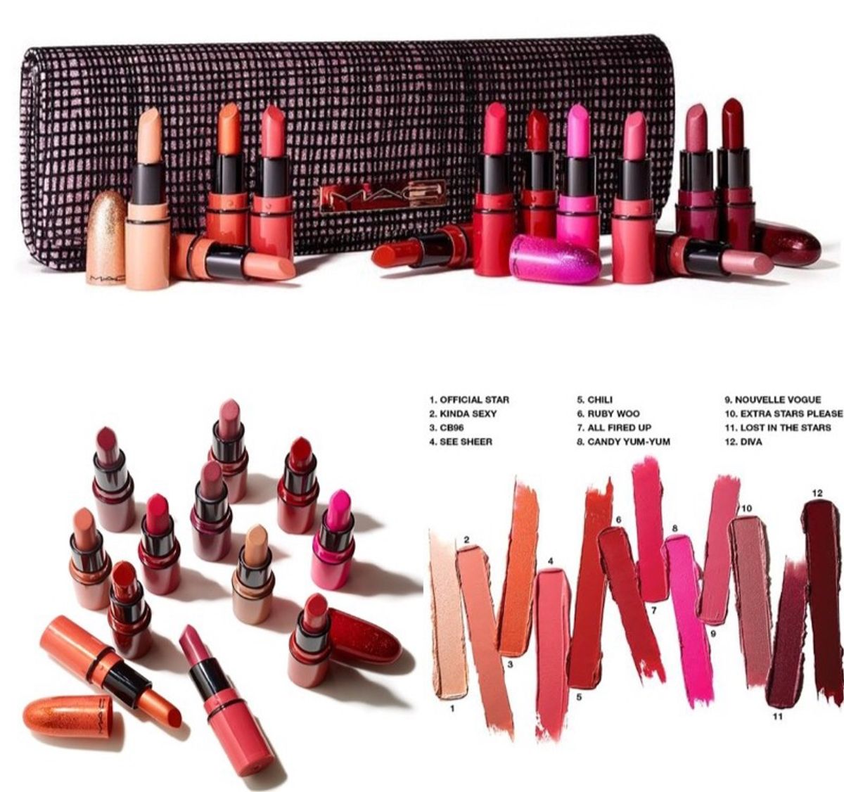 Kit Mini Batons Mac | Maquiagem Feminina Mac Usado 43032528 | enjoei