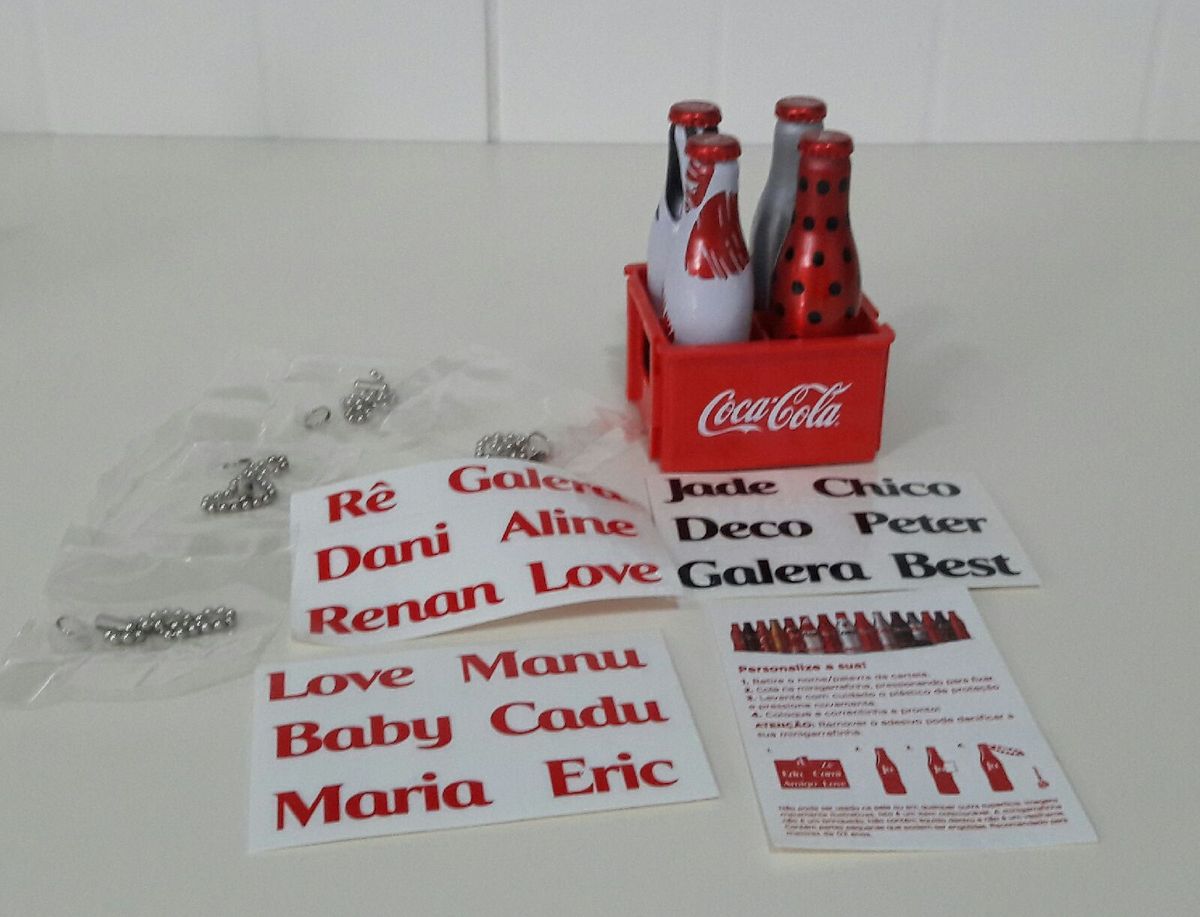 Kit Miniaturas Coca Cola | Produto Vintage e Retro Coca Cola Nunca ...