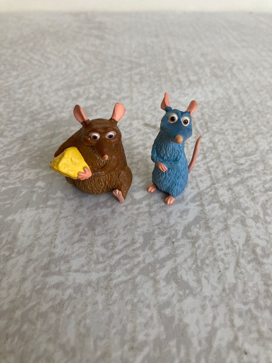 Kit Miniaturas Ratatouille Disney | Brinquedo para Bebês Disney Usado ...