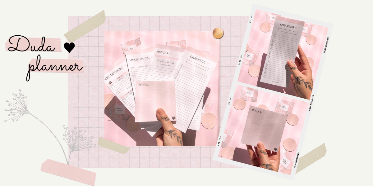 Kit Organizacional | Item de Papelaria Duda Planner Nunca Usado 58634160 | enjoei
