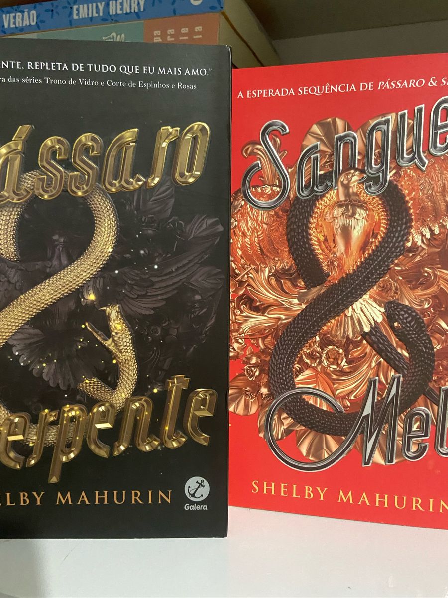 Kit Pássaro e Serpente - Pássaro e Serpente e Sangue e Mel | Livro ...