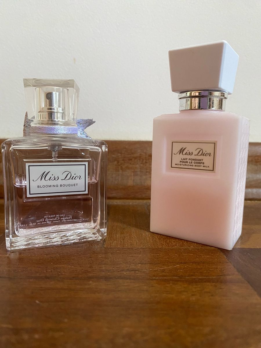 Kit Perfume + Colônia Corporal Miss Dior | Perfume Feminino Dior Usado ...