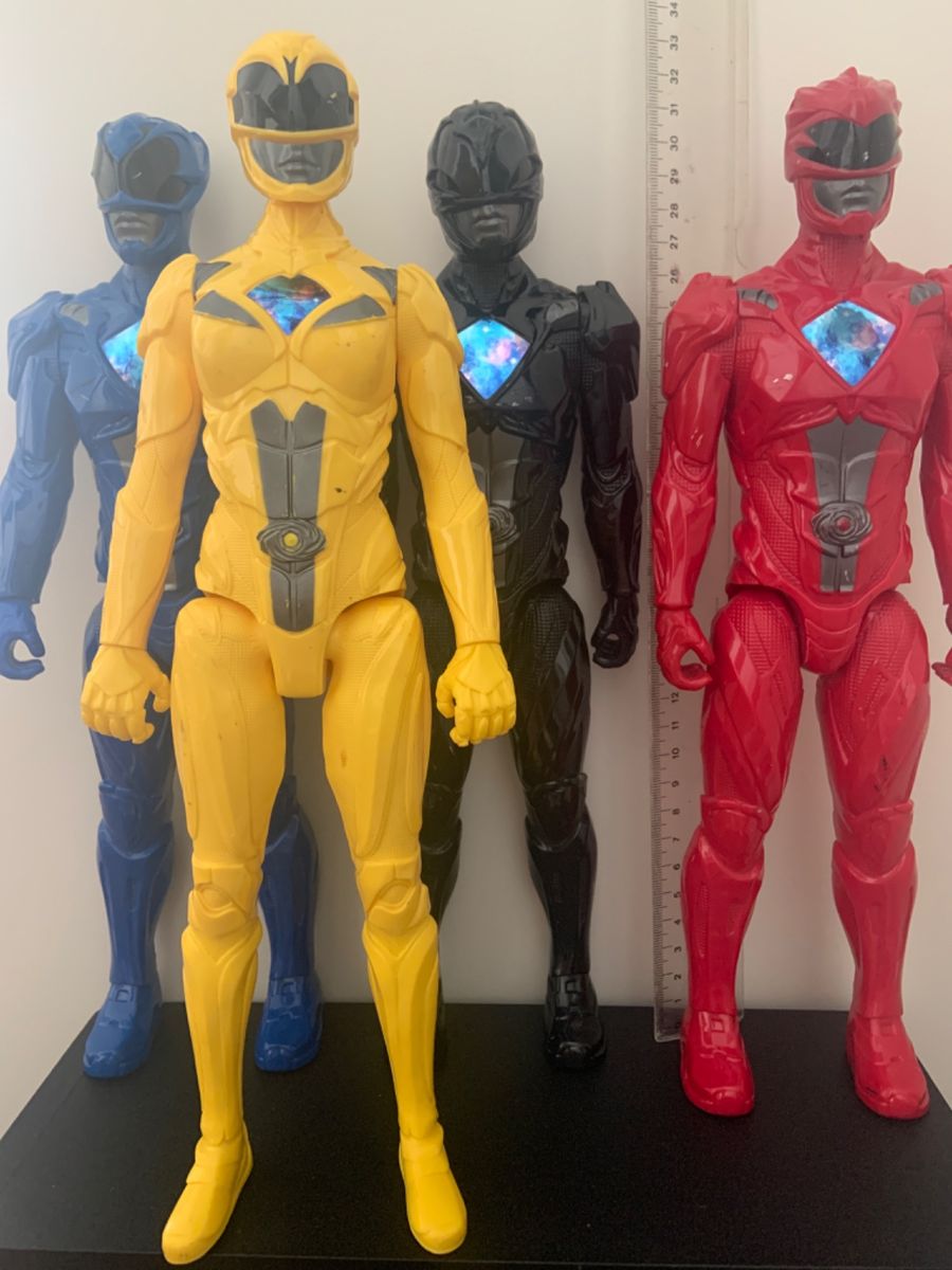 Kit Power Rangers | Brinquedo Mattel Usado 74282108 | enjoei