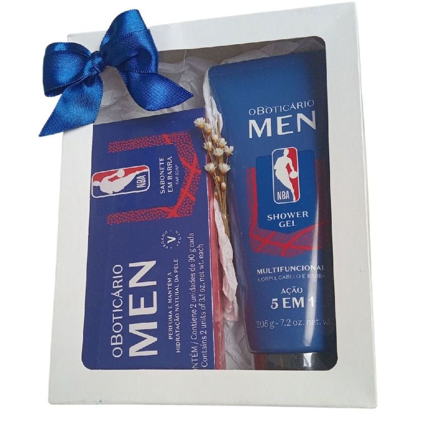 Kit Presente Men Nba | Perfume Masculino O Boticario Nunca Usado ...