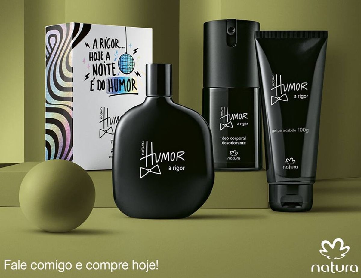 Kit Presente Natura Humor a Rigor | Perfume Masculino Natura Nunca ...